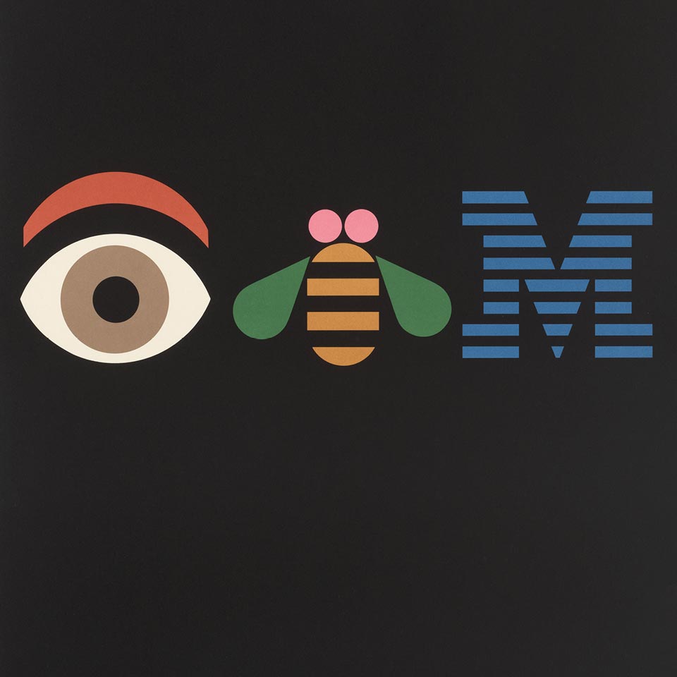 an Eye, a Bee, an “M” (Paul Rand) – Katherine Small Gallery