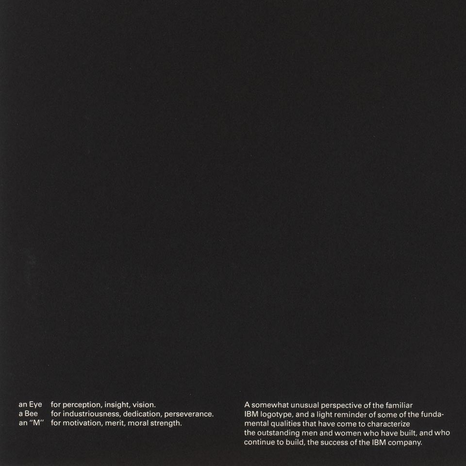 an Eye, a Bee, an “M” (Paul Rand) – Katherine Small Gallery