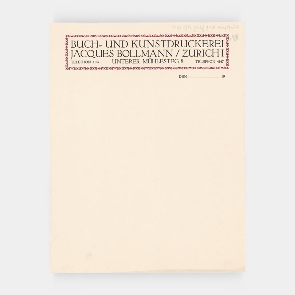 [a letterhead from Jacques Bollmann] – Katherine Small Gallery