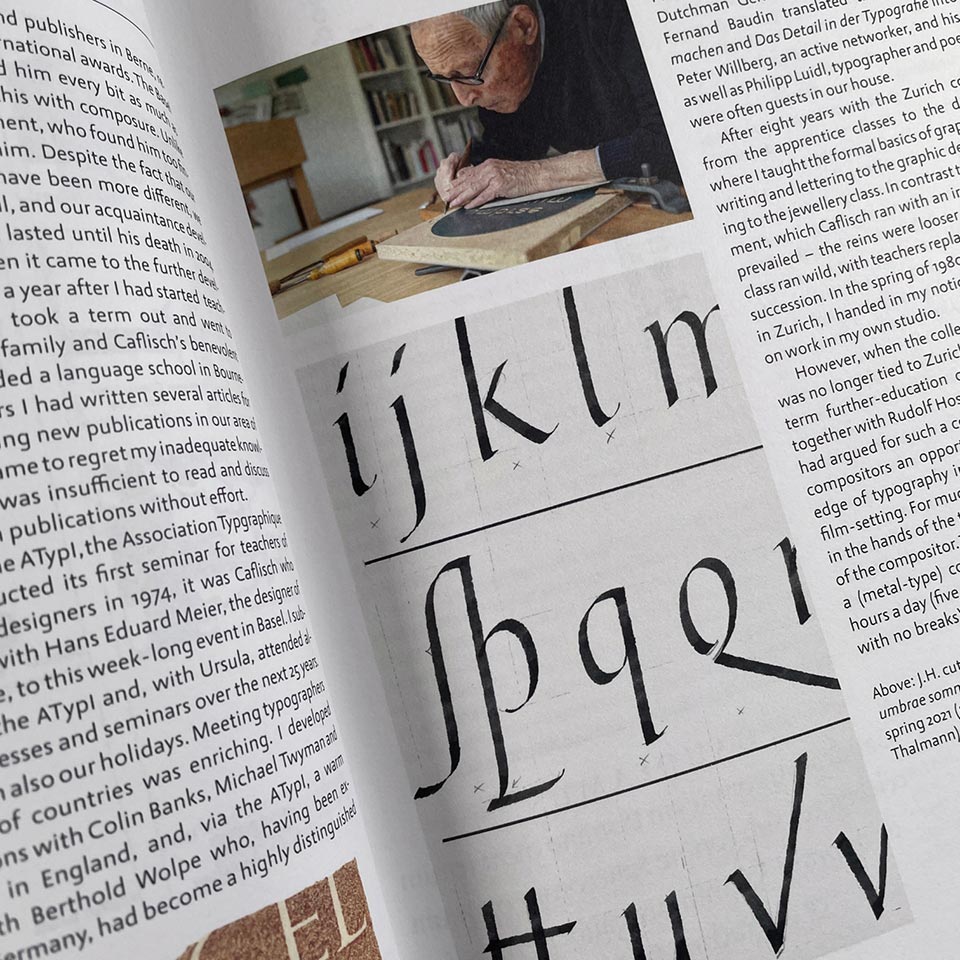 Typobiography / Jost Hochuli: The Work of 60 Years – Katherine Small ...