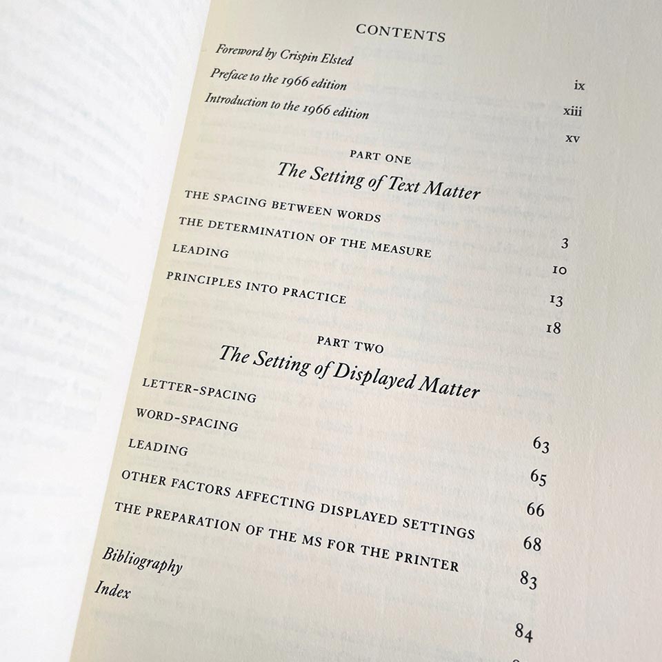 Finer Points in the Spacing & Arrangement of Type – Katherine Small Gallery