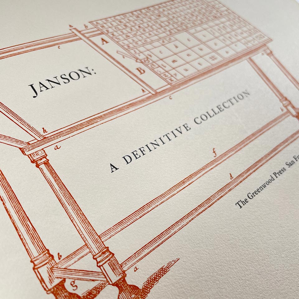 Janson: A Definitive Collection – Katherine Small Gallery