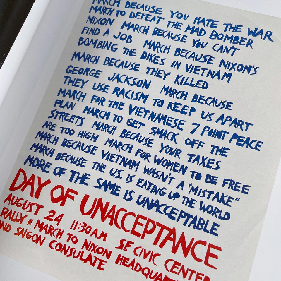 Strikethrough: Typographic Messages of Protest – Katherine Small Gallery