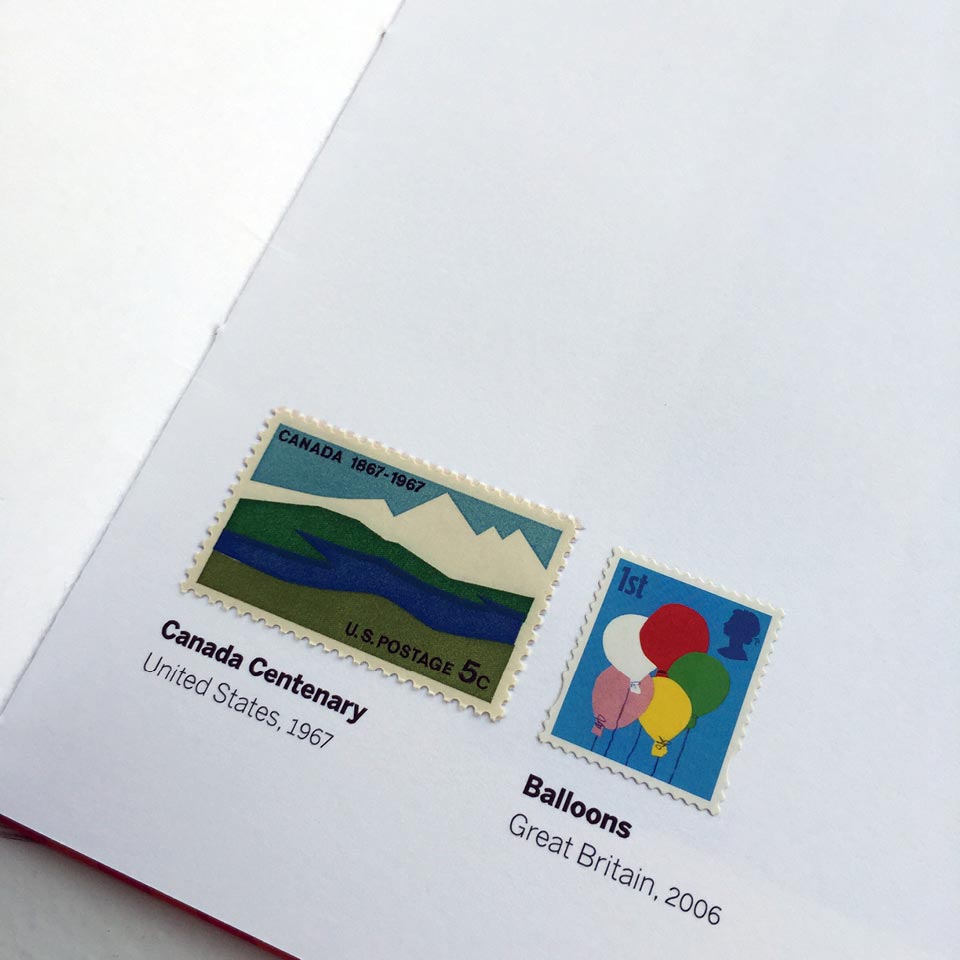 Ivan Chermayeff: Why Stamps? – Katherine Small Gallery